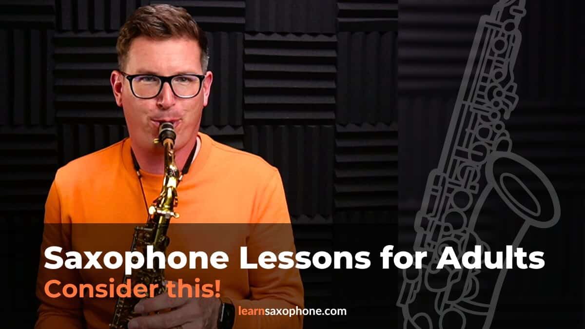Saxophone Lessons For Adults - Your options in 2025